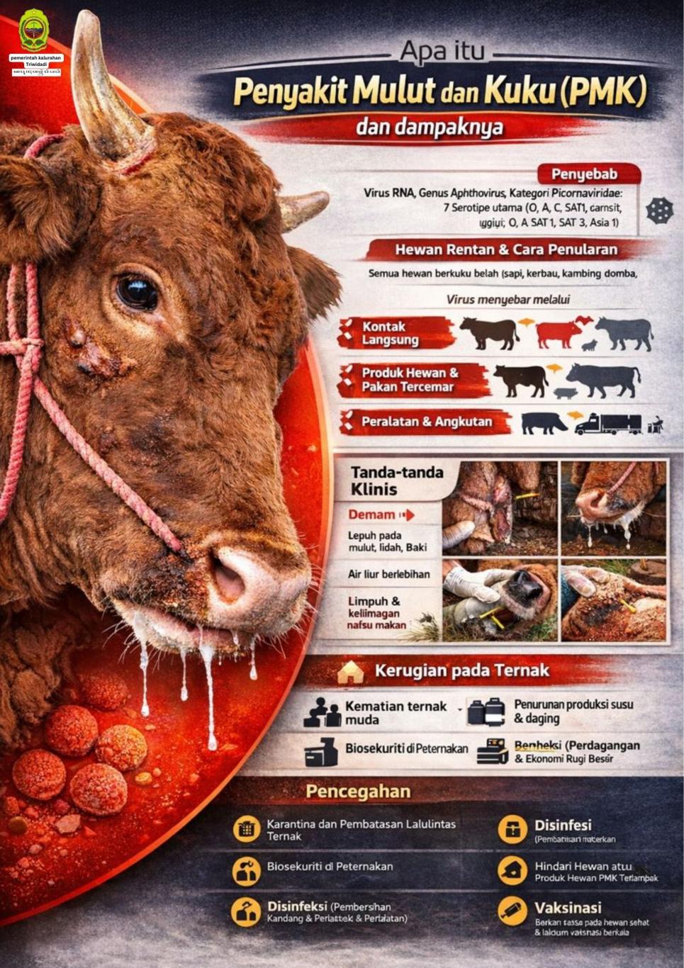 Kewaspadaan Terhadap Peningkatan Kasus Penyakit Mulut dan Kuku (PMK) di ...
